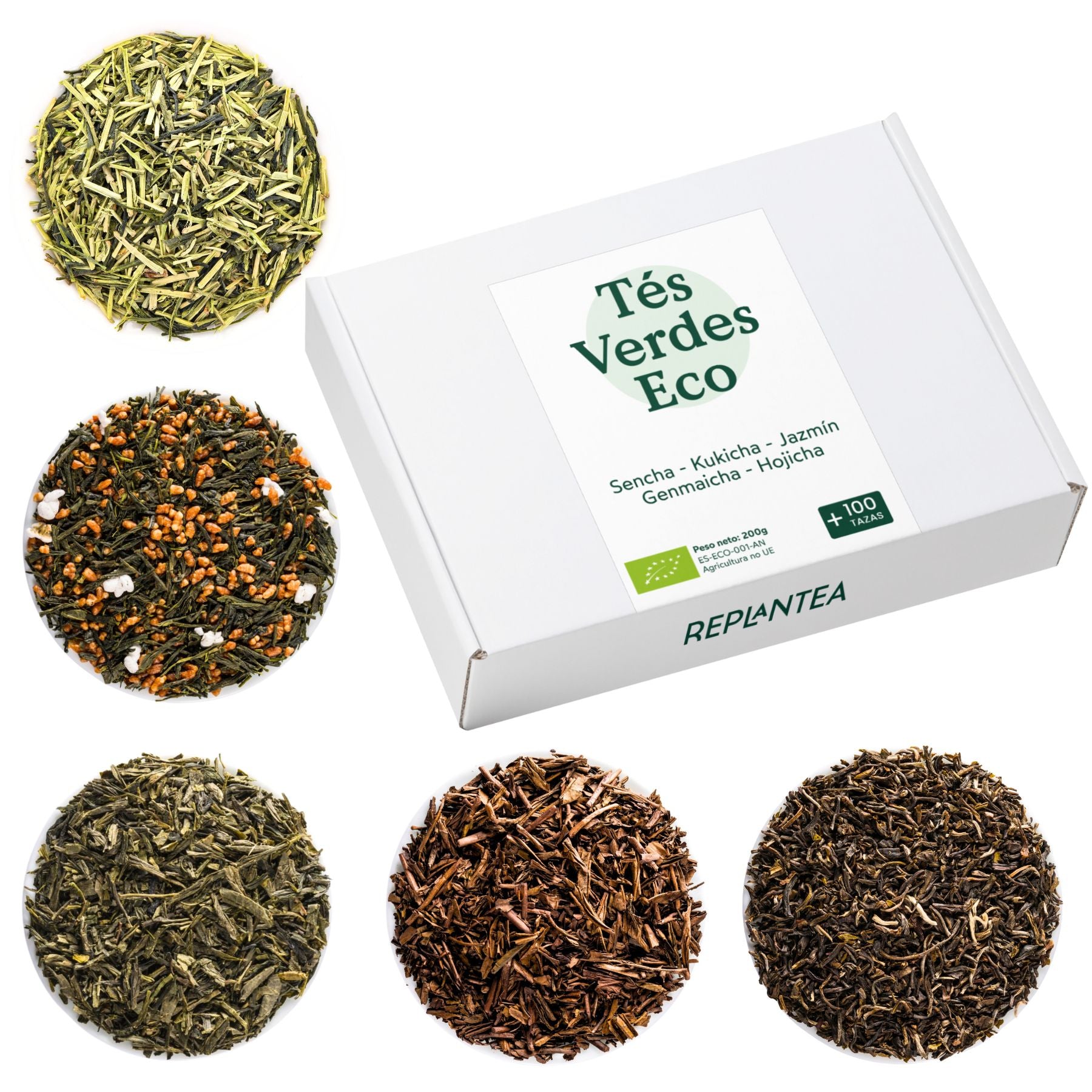 Comprar Té Verde 100% Ecológico Online | REPLANTEA®